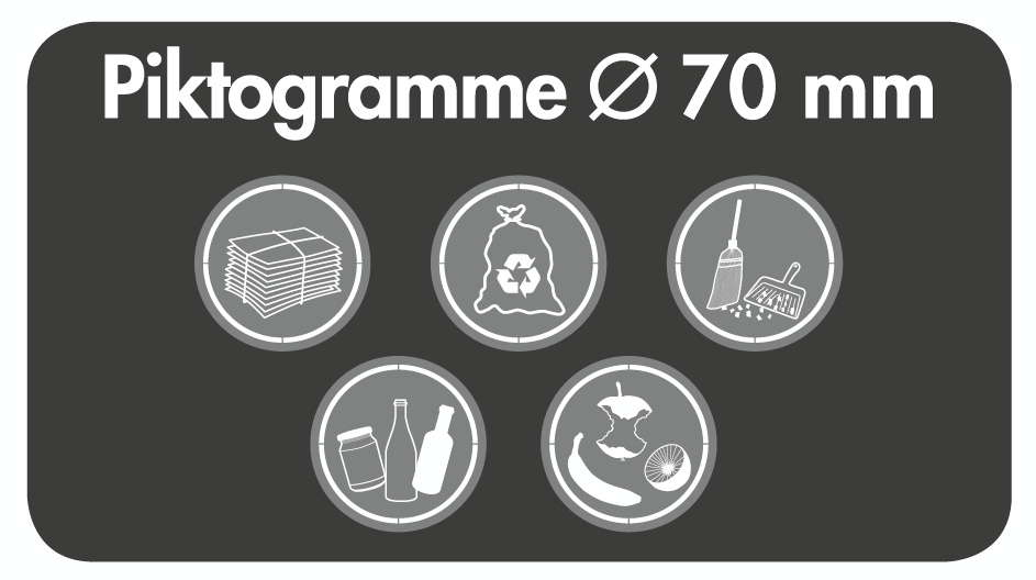 UDO BÄR Online Shop | stumpf Jeu d'autocollants pour pictogrammes pour ...